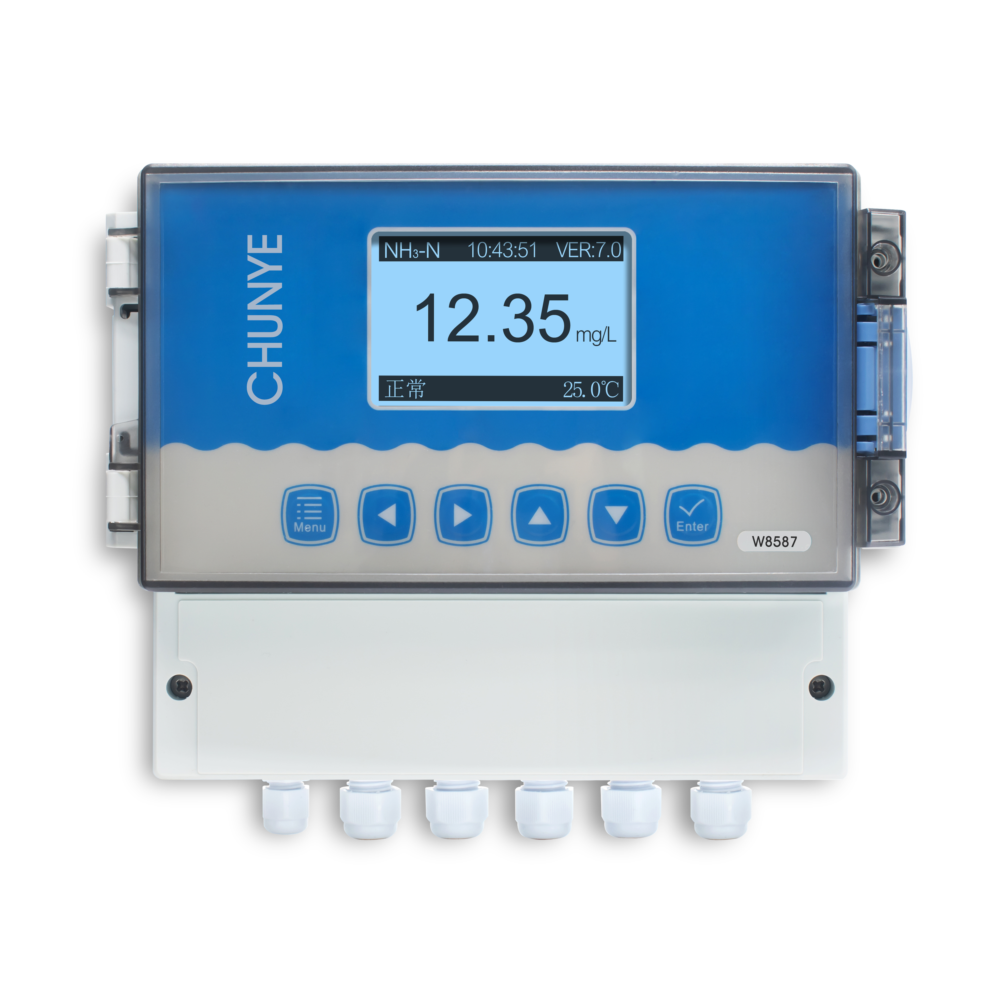 China W8587 Ammonia Nitrogen Monitor factory and manufacturers | Chunye